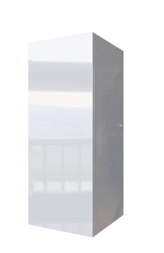 Meblościanka ForLine czarny połysk nowoczesna do salonu - sklep ...