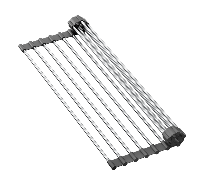 Quadron | KURT 110 | kuchenny zlewozmywak granitowy SZARY | wymiary: 59 ...